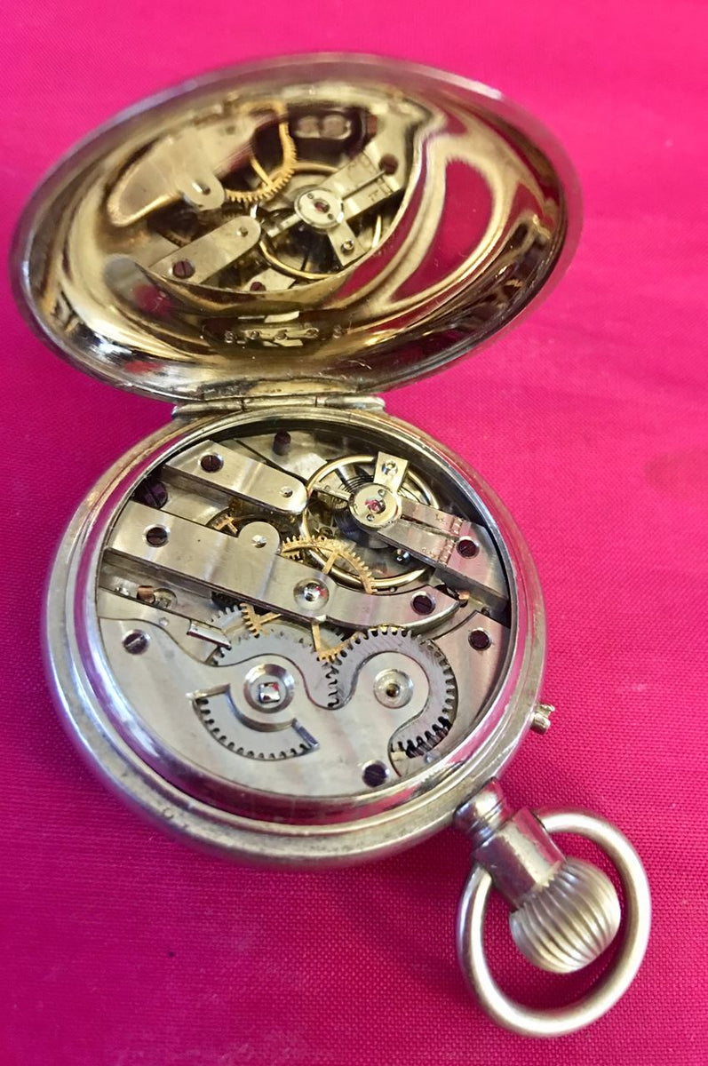Small silver fob watch c.1900 – PortobelloAntiqueClocks