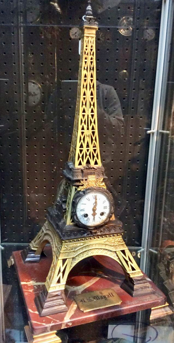 Eiffel Tower Clock – PortobelloAntiqueClocks